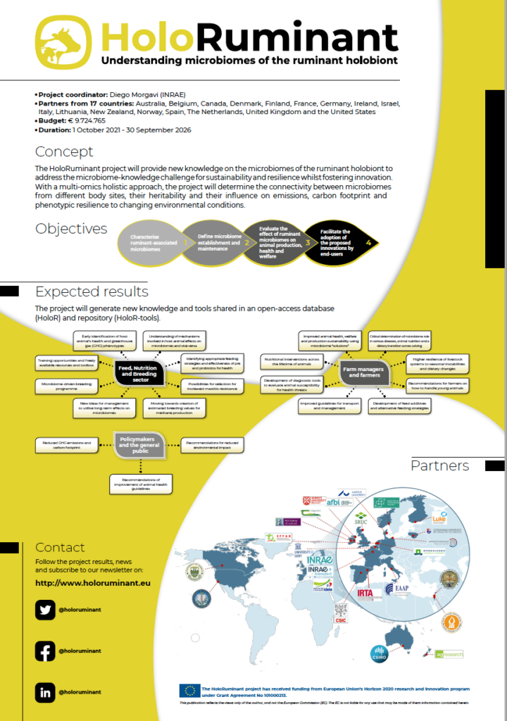 Promotional material – HoloRuminant
